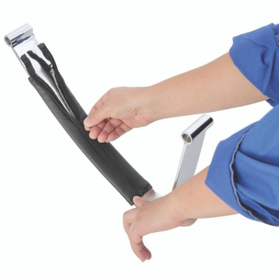 OfficeSource Studio Collection Mid Back Chair with Chrome Frame