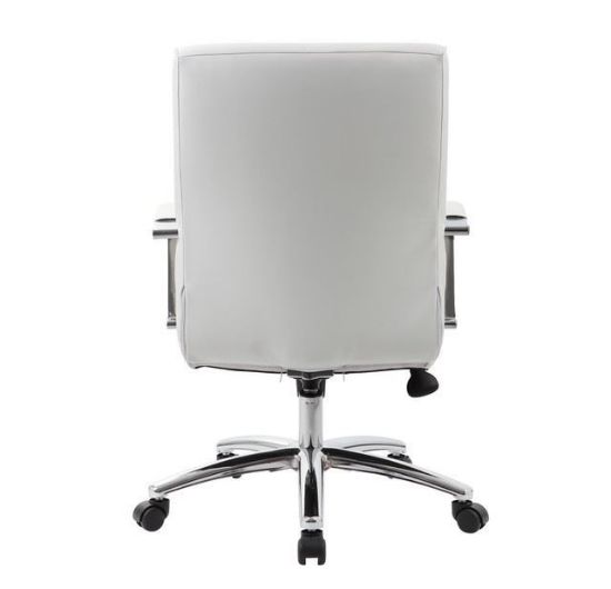 OfficeSource Studio Collection Mid Back Chair with Chrome Frame