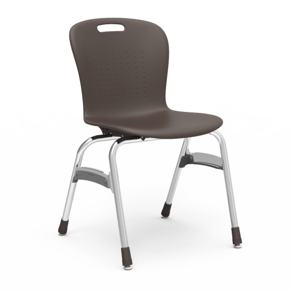 Choice Office Furniture. Virco Sage Series 4-Leg Stack Chair 5 pack