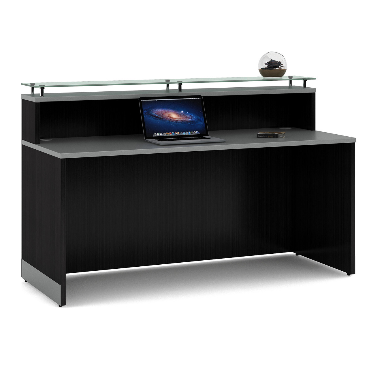 Choice Office Furniture. OfficeSource Cosmo Collection Glass Top ...