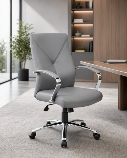 Executive High Back Leather Boardroom Chair | Choice Office Furniture